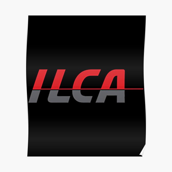 Poster « Logo ILCA Laser Voilier », par nkantavonhof1 | Redbubble