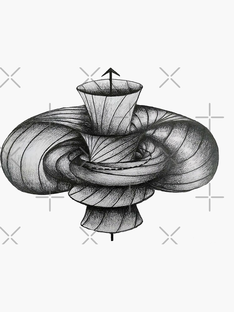 "The Hopf Fibration" Sticker for Sale by smadge | Redbubble