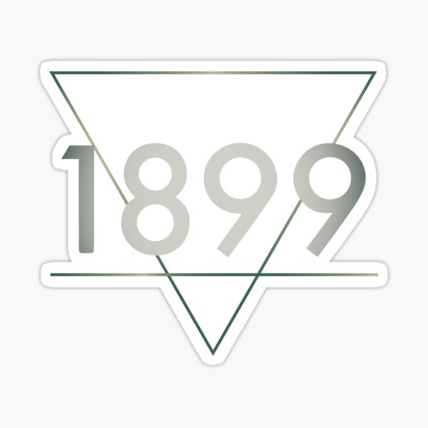 "1899 Logo" Sticker for Sale by FattoAMano | Redbubble