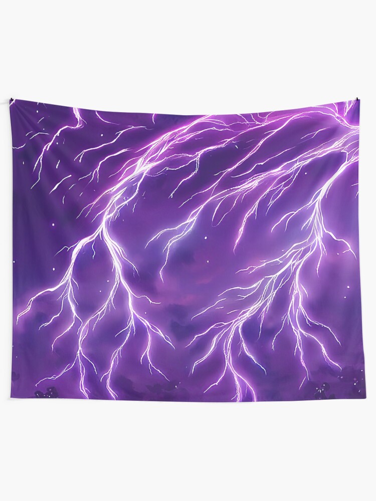 "Purple Lightning 4K wallpaper - Genshin Impact Symbol Element Electro ...
