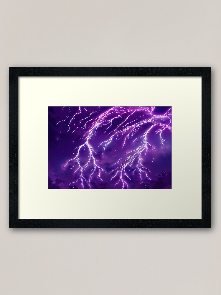 "Purple Lightning 4K wallpaper - Genshin Impact Symbol Element Electro ...