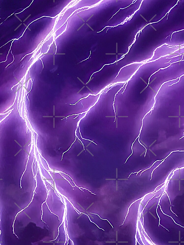 "Purple Lightning Storm 4K wallpaper - Genshin Impact Symbol Element ...