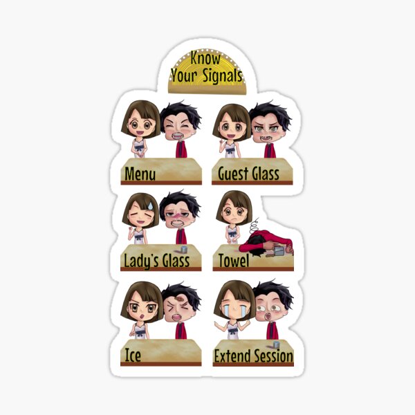 "Know Your Signals" Sticker for Sale by ObasanDFangirl | Redbubble