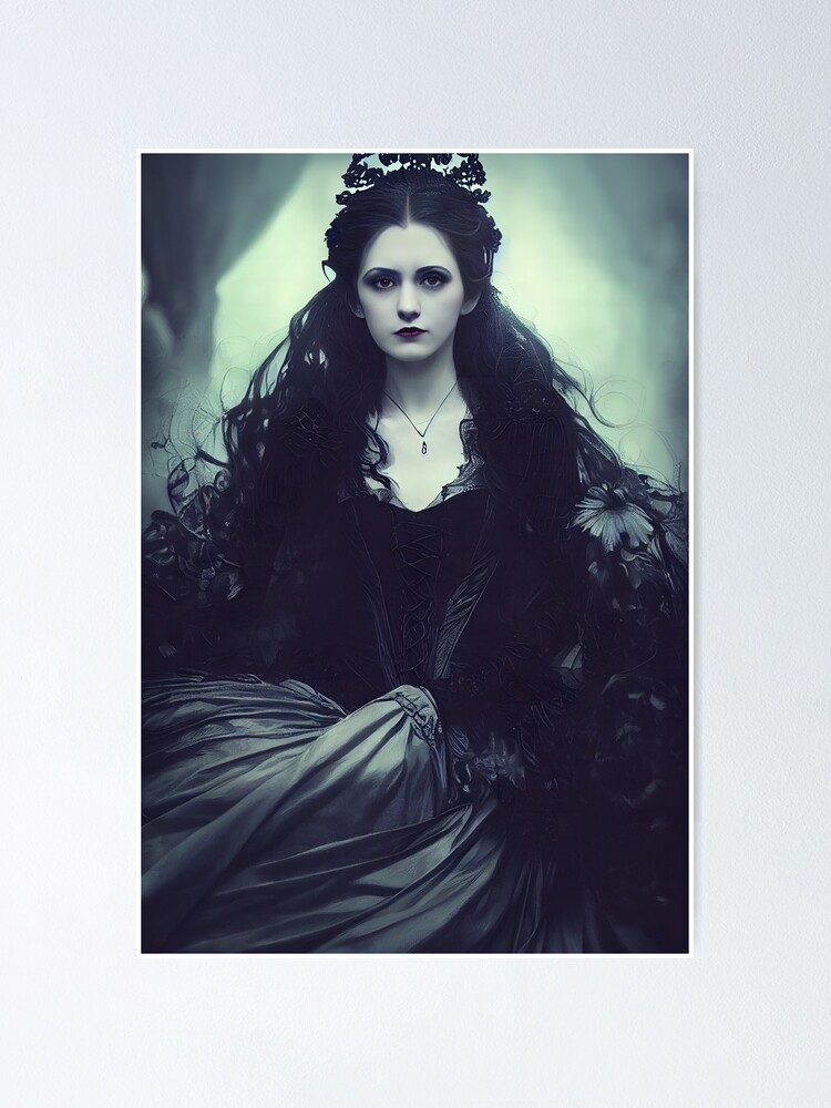 "Female Vampire" Poster for Sale by Juliascutecornr | Redbubble