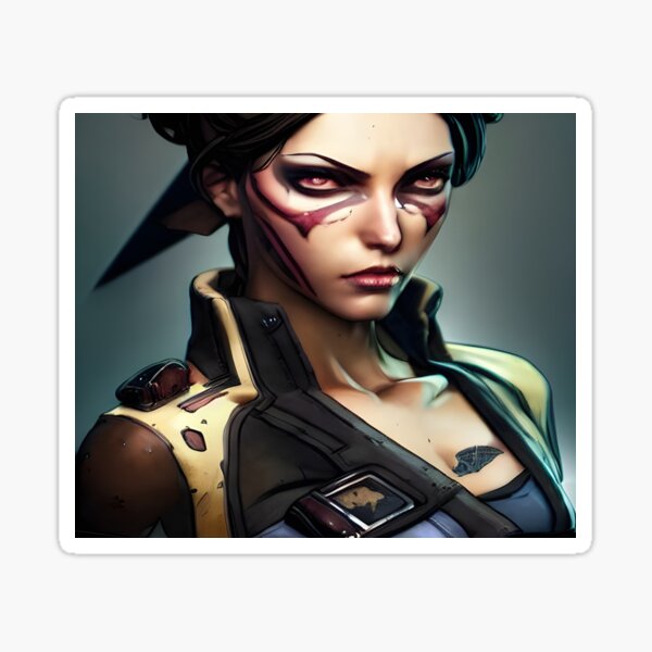 "Lilith the warrior" Sticker for Sale by ArtisticVlad | Redbubble