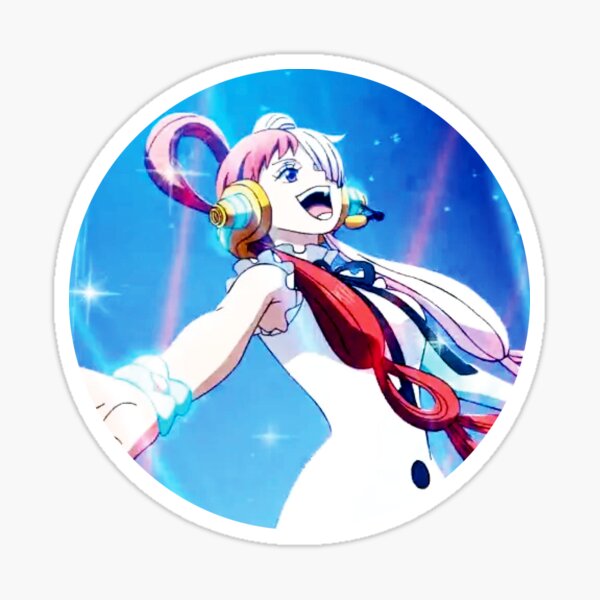 "Uta from anime one piece" Sticker for Sale by Bouchranime | Redbubble