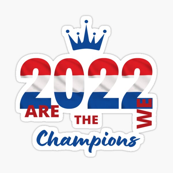 "Netherlands We are the champions" Sticker for Sale by HamzaDT | Redbubble