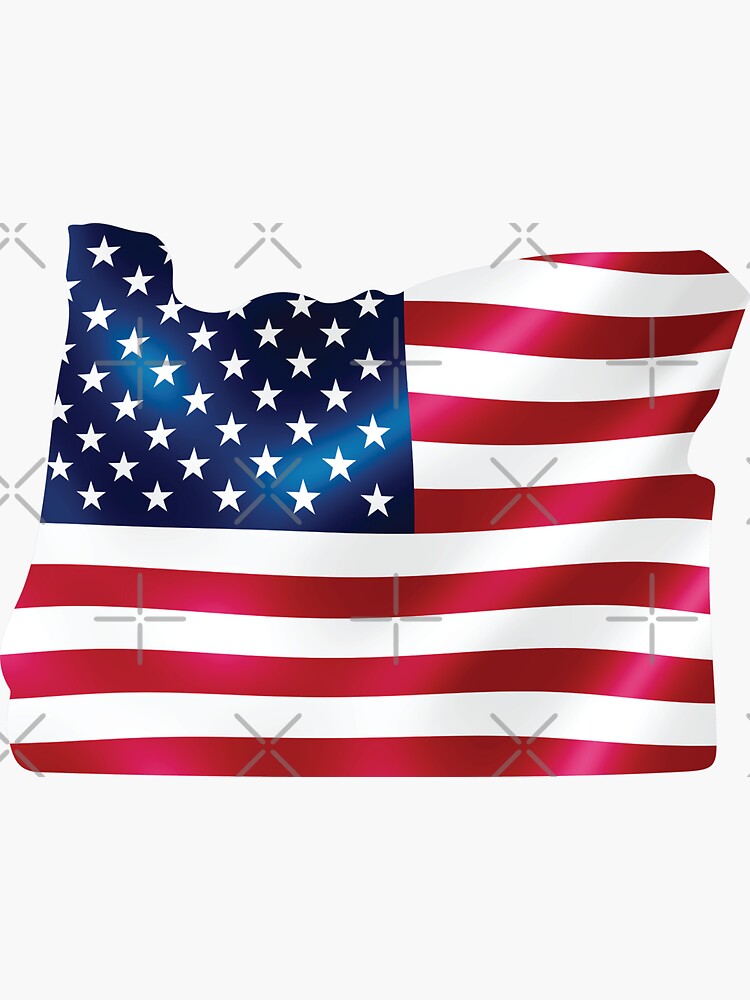 "Oregon sticker , Oregon state Sticker , Oregon map sticker" Sticker ...