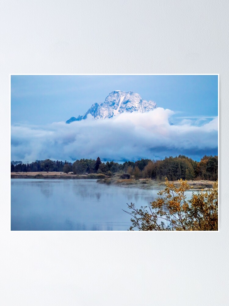 "Mt. Moran" Poster by algill | Redbubble