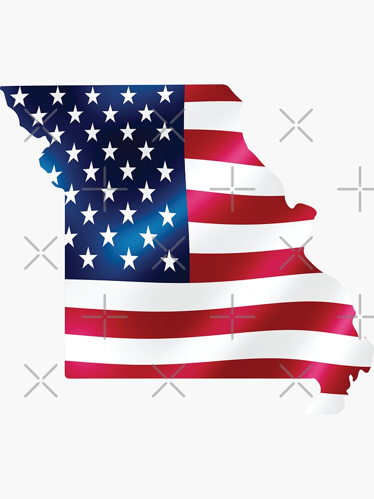 "Missouri sticker , Missouri state Sticker , Missouri map sticker ...