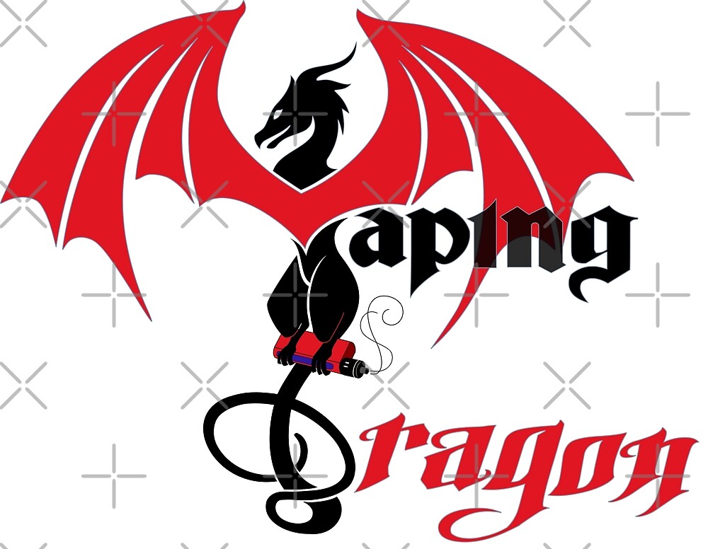 "vaping dragon" by moonmorph | Redbubble