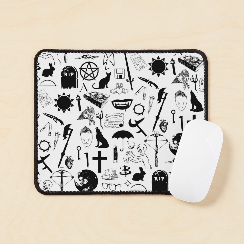 "Buffy Symbology, Black" Coffee Mug for Sale by arthurpopular | Redbubble