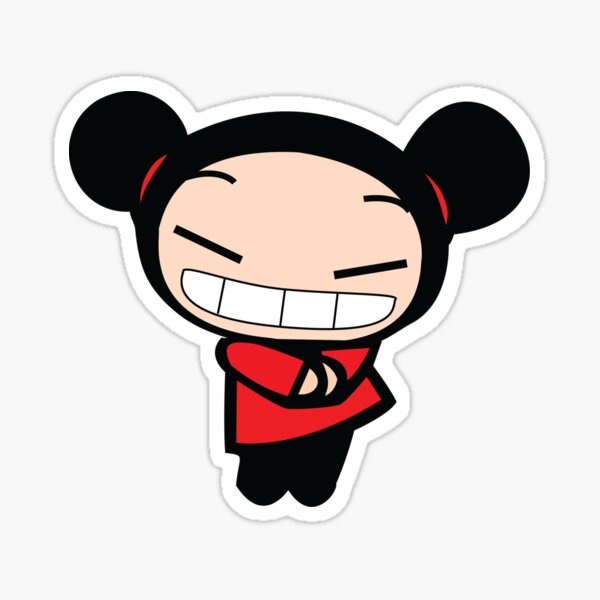 "Pucca" Sticker for Sale by MarcelaNobrega | Redbubble