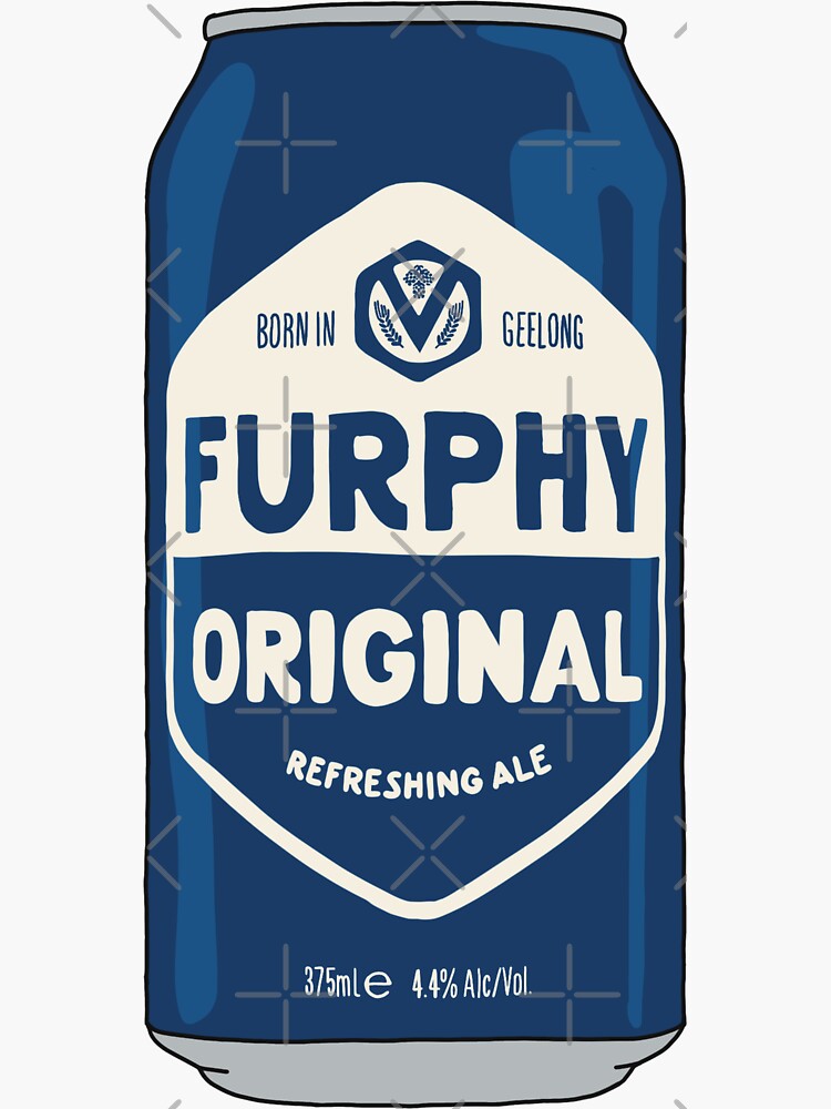 "Hand-drawn Furphy Original can" Sticker for Sale by Carlsbergberg ...