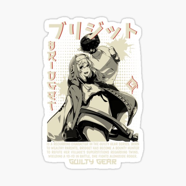 "The Bridget bio gear" Sticker for Sale by nikmatulailu | Redbubble