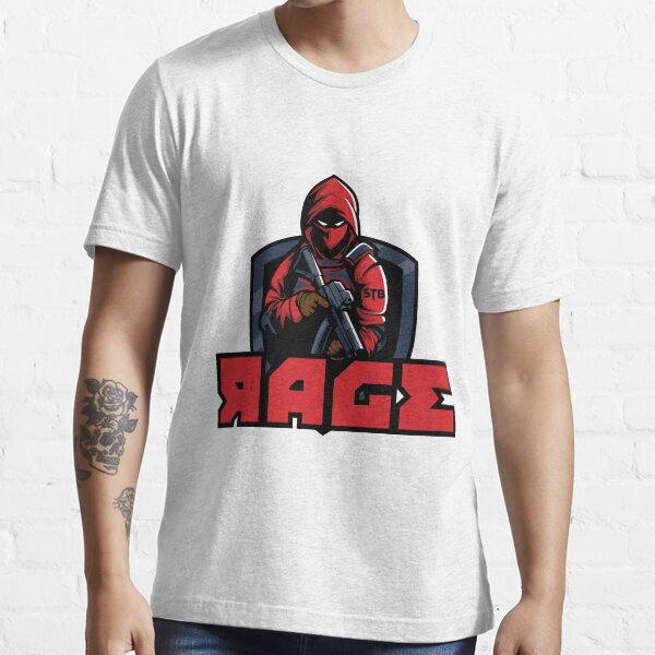 "Rage Gaming Logo" T-shirt for Sale by MohawakLogos | Redbubble | rage ...