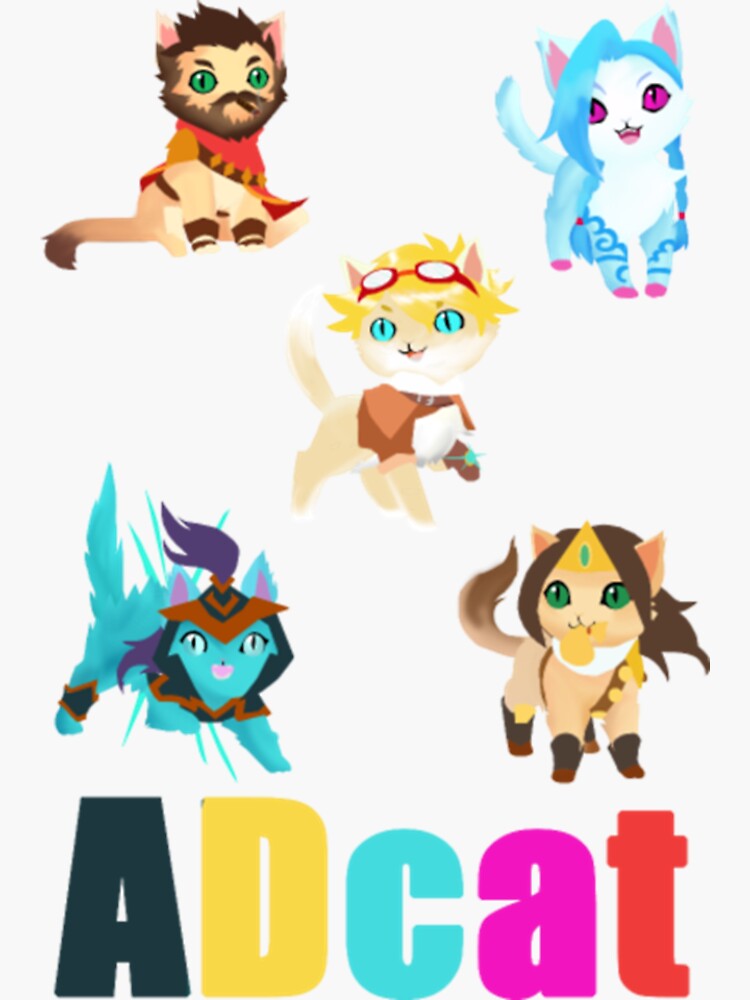 "Adcat" Sticker for Sale by FelixGumby | Redbubble