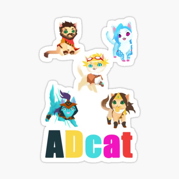 "Adcat" Sticker for Sale by FelixGumby | Redbubble