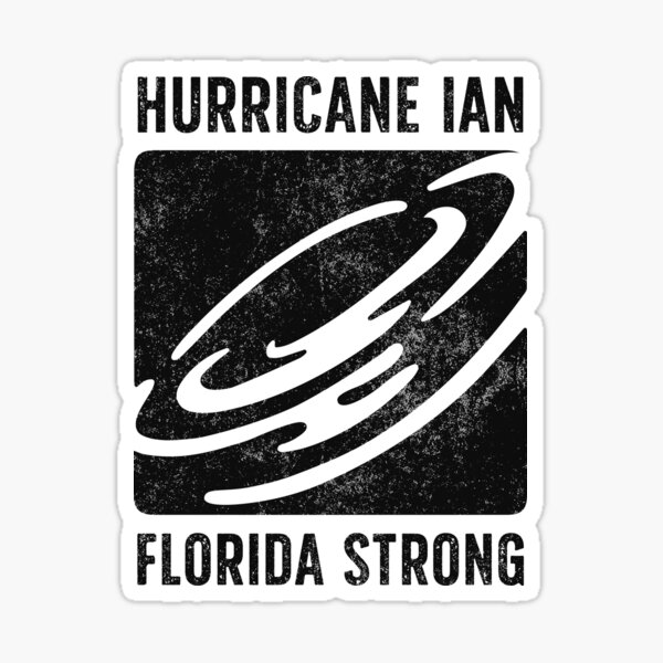 "Florida Strong - Support Hurricane Ian Survivors" Sticker for Sale by ...