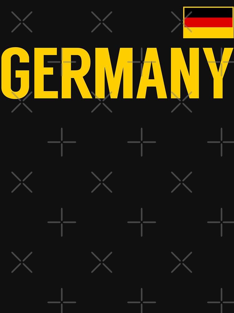 "Germany National Team German Soccer Flag" T-shirt for Sale by ...