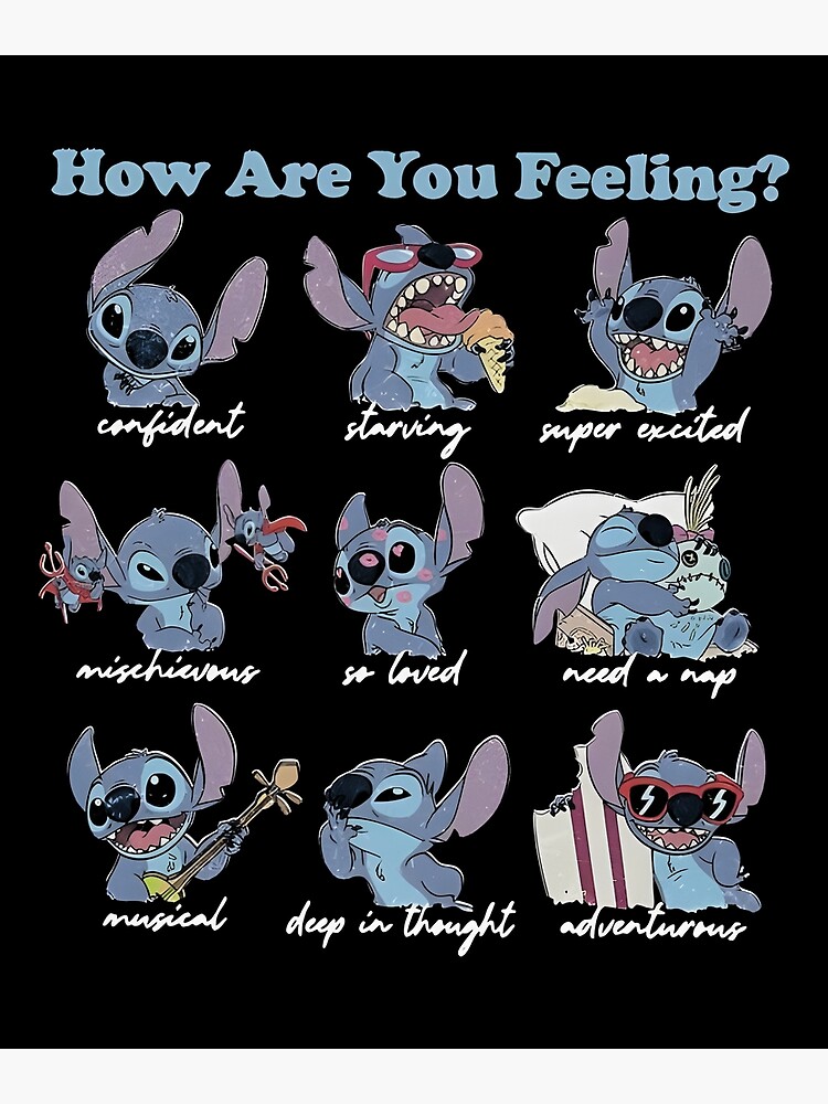 "How are you feeling? - stitch and toothless" Art Print for Sale by ...