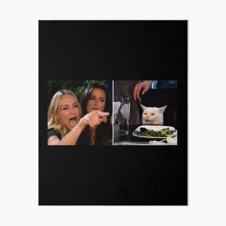 Lámina rígida «¿Qué es el meme del gato? El meme de 'La mujer le grita ...