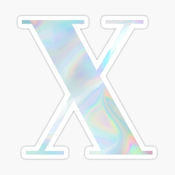 "holographic chi" Sticker for Sale by PhiKDCHI | Redbubble