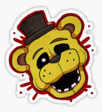 Golden Freddy: Stickers | Redbubble