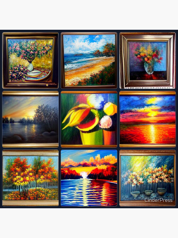 "Wear Something Gaudy Pack / Gaudy Art" Sticker for Sale by CinderPress ...