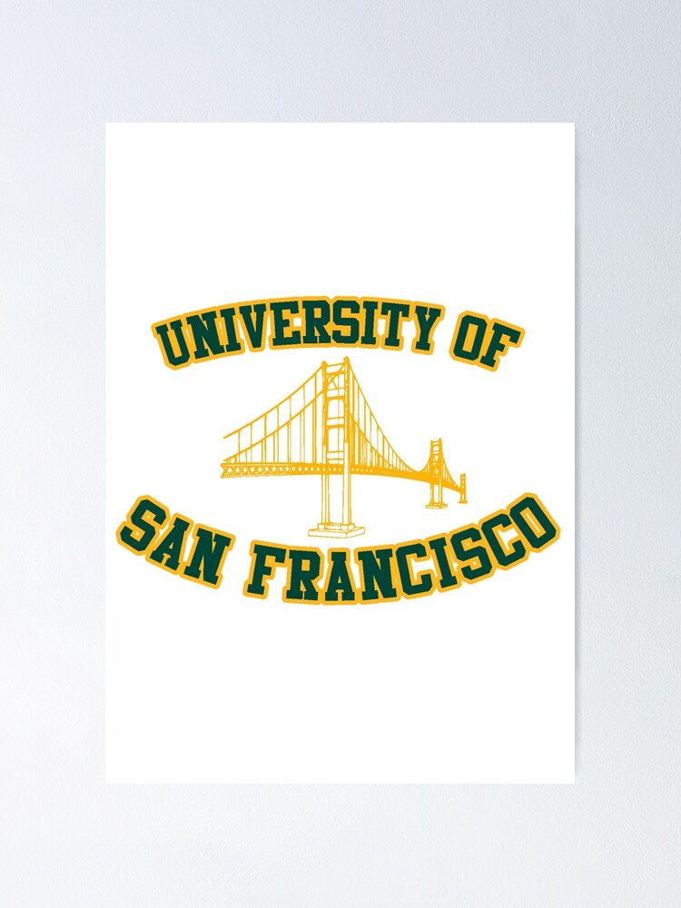 "University of San Francisco logo" Poster for Sale by TheArtExplorer ...
