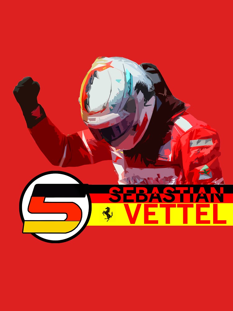 "Sebastian Vettel #2017" T-shirt for Sale by F1Exclusive | Redbubble ...