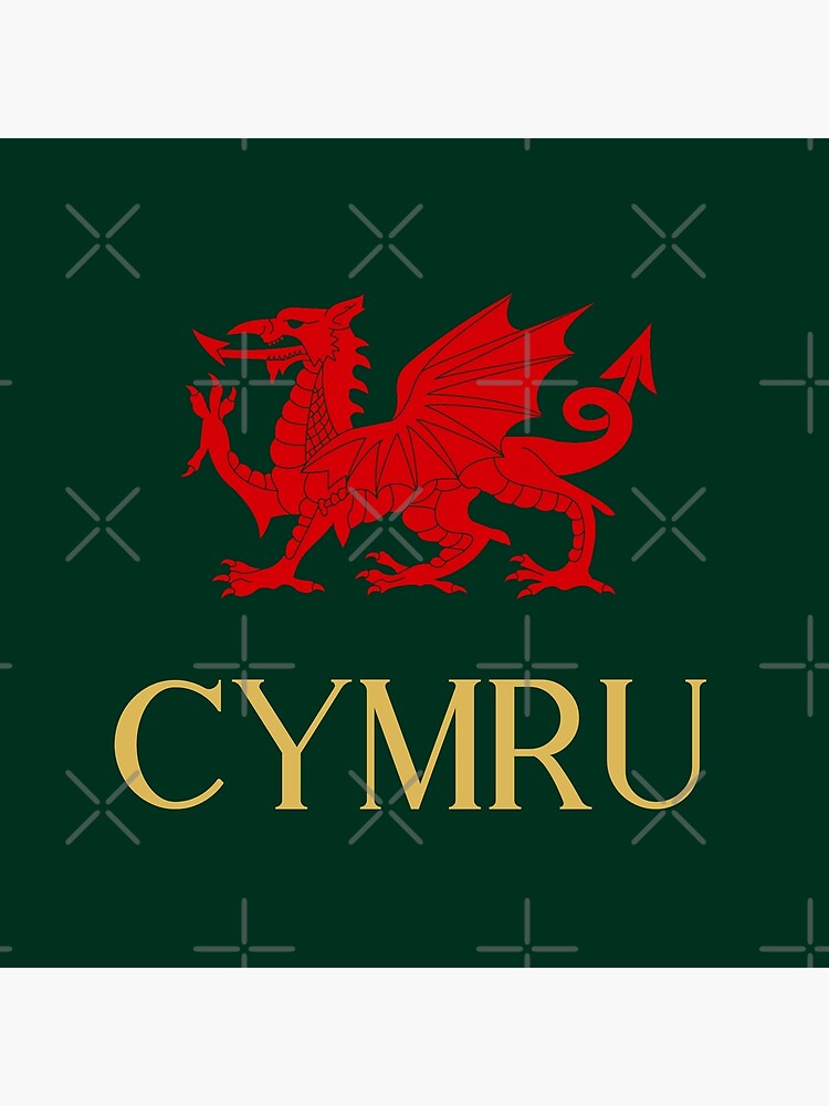 "Cymru Wales Alt Gold" Poster for Sale by VRedBaller | Redbubble