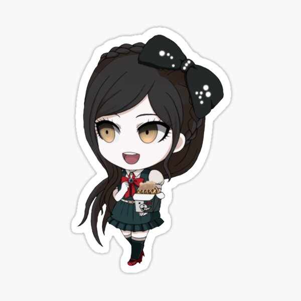 "Ravenhead Sonia Nevermind Chibi with Lunchbox" Sticker for Sale by ...