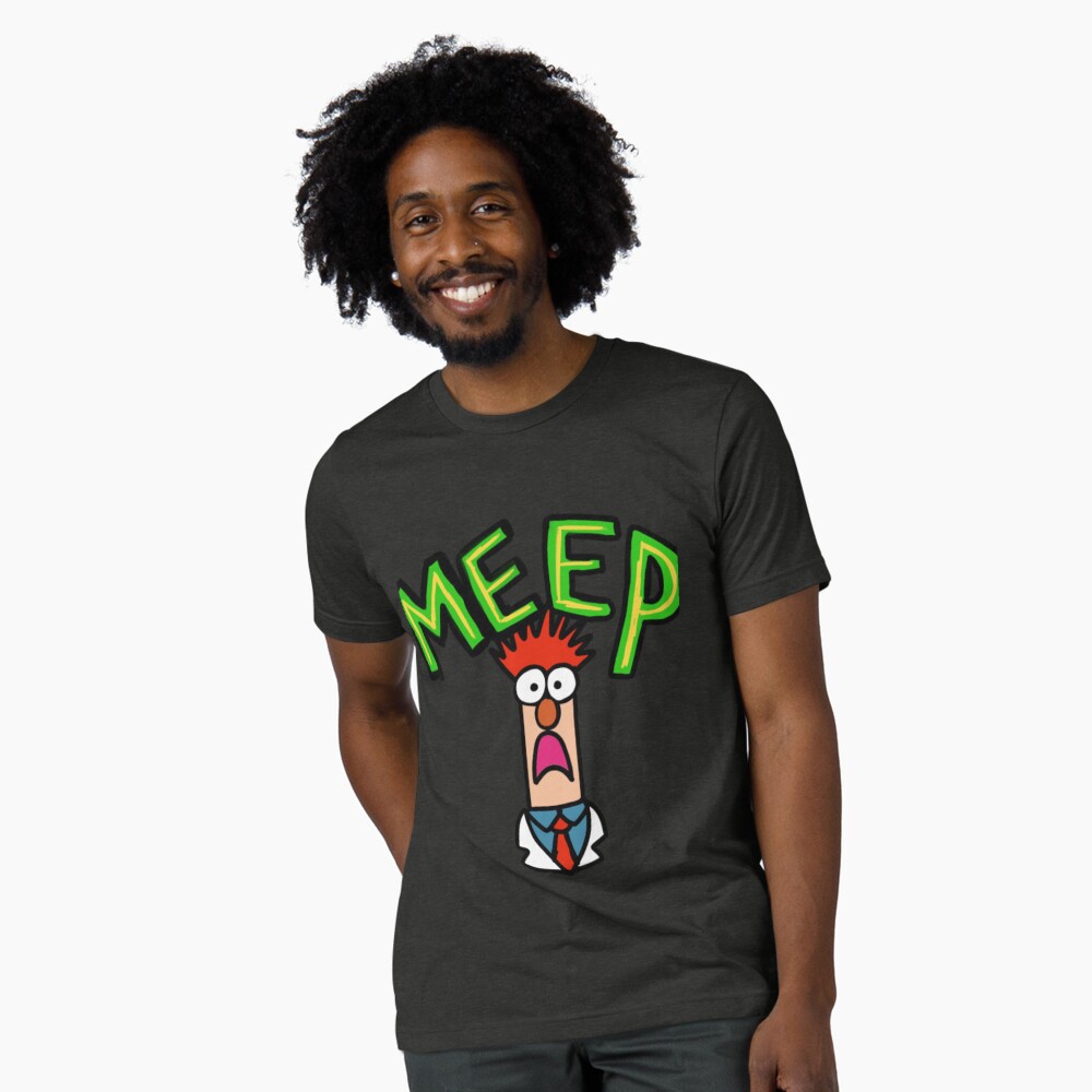 "Meep muppet beaker " Sticker for Sale by HarinWijenayake | Redbubble