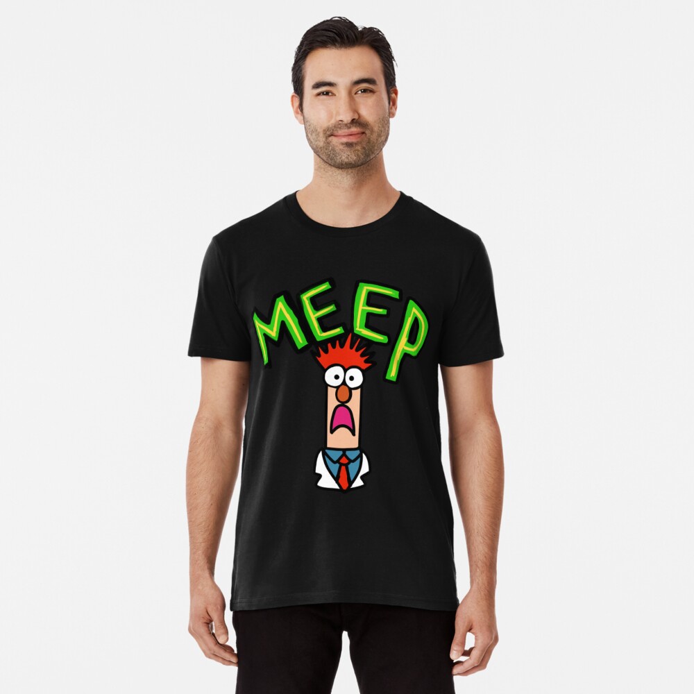 "Meep muppet beaker " Sticker for Sale by HarinWijenayake | Redbubble