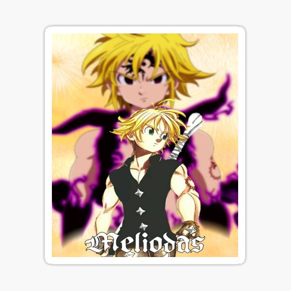 "meliodas the seven deadly sins art" Sticker for Sale by chetterubyzans ...