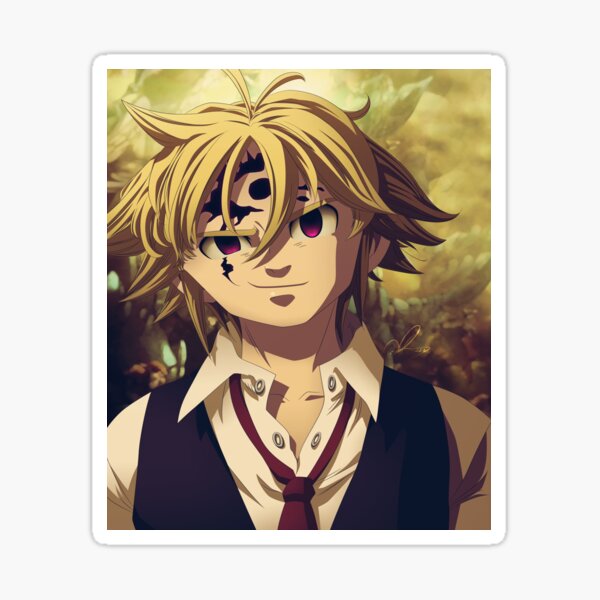 "the seven deadly sins meliodas art" Sticker for Sale by chetterubyzans ...