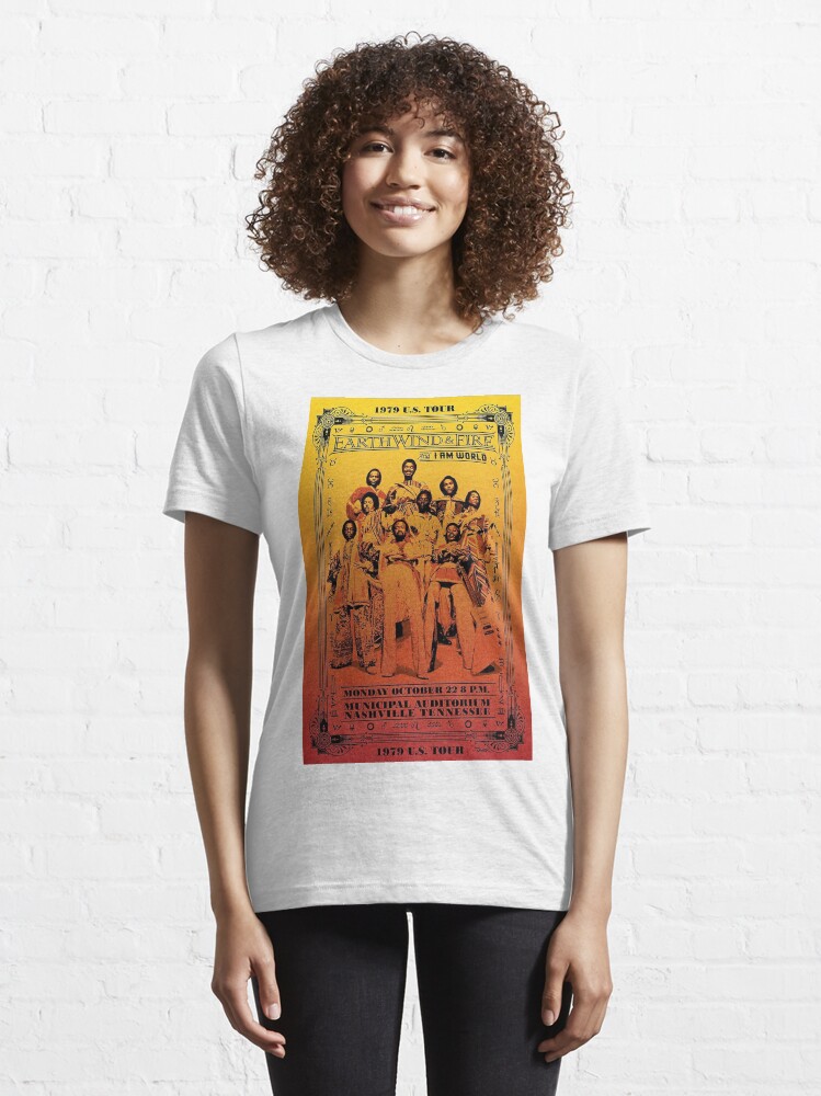 "Earth Wind And Fire Concert" Essential T-Shirt for Sale by Karen-Panef ...