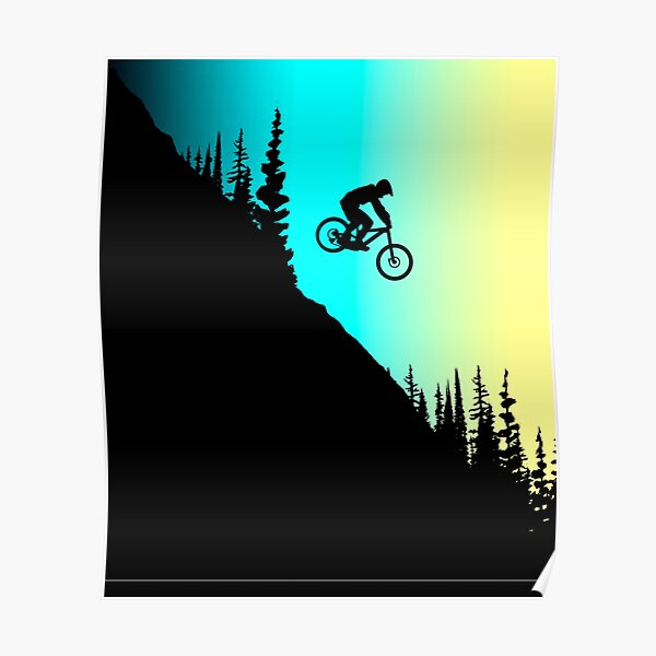 "MTB Colors " Poster for Sale by Richariley | Redbubble