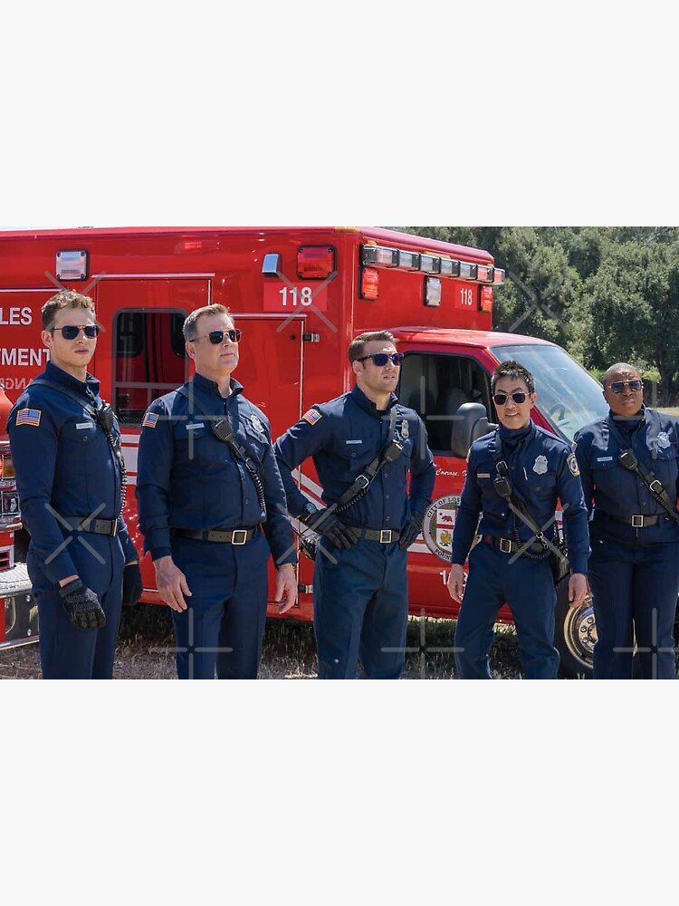 "911 on FOX 118 family 9-1-1" Sticker for Sale by wondroustime | Redbubble