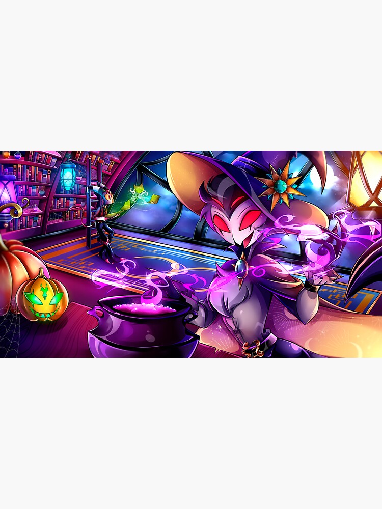 "Stolas x Blitz Halloween" Sticker for Sale by MelleMoon | Redbubble