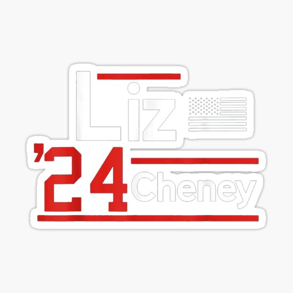 "Liz cheney logo " Sticker for Sale by GideonsYoung | Redbubble