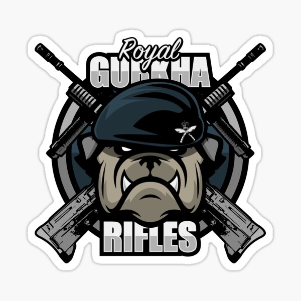 "Royal Gurkha Rifles" Sticker for Sale by StrongVlad | Redbubble