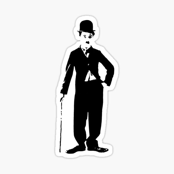 Charlie Chaplin Stickers | Redbubble