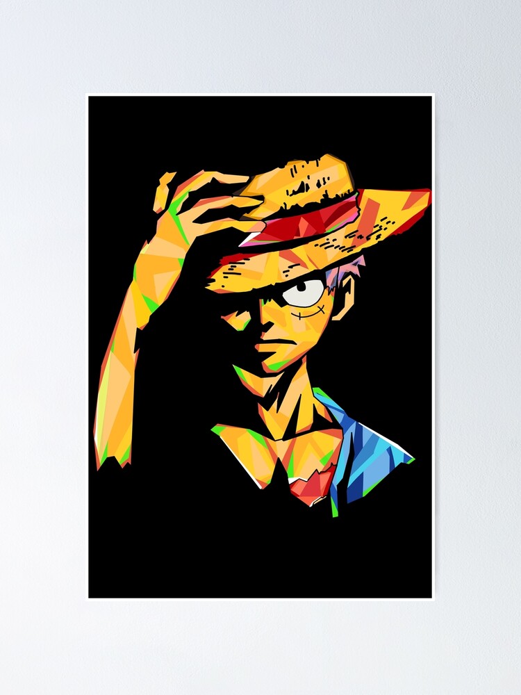 "Monkey D. Luffy - One Piece" Poster for Sale by MSAart | Redbubble