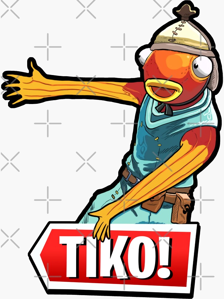 Pegatina «Vitntage Tiko Merch Dibujos animados Hombres Mujer Niño ...