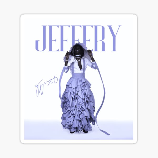 "Jeffery Album 2022" Sticker for Sale by LaurenGillb | Redbubble
