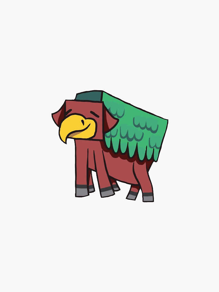 "Minecraft Sniffer" Sticker for Sale by TheAnimationFan | Redbubble