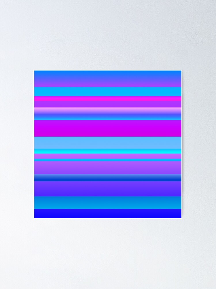 "Blue purple pattern | Blue purple color combination" Poster for Sale ...