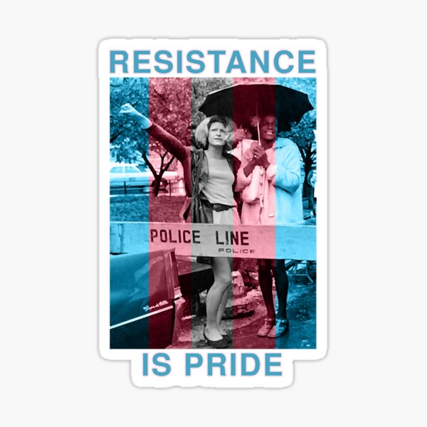 "Resistance is Pride " Sticker for Sale by madinkaczkaa | Redbubble